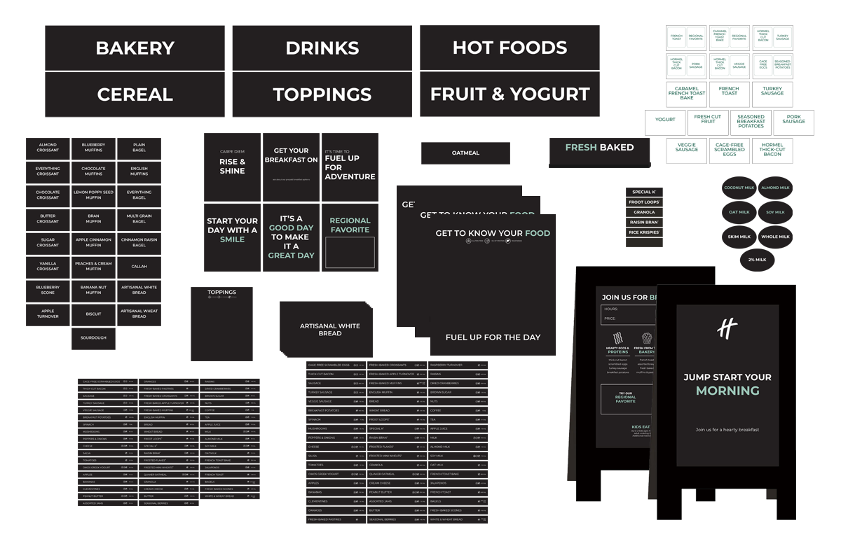 Hanging Kit – Holiday Inn Breakfast Program
